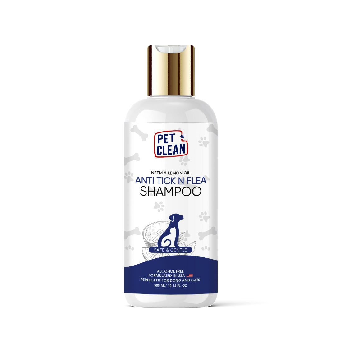 Pet Clean Anti Tick Dog Shampoo for All Breeds, Protects from Ticks, F ...